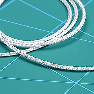 GAGACOCC 8 Cores Clear Silver Plated Cable 4.4mm Male to 4.4mm Female Balanced Audio Adapter Extension Cable Compatible for Sony NW-WM1Z 1A MDR-Z1R TA-ZH1ES PHA-2 (1Meter)