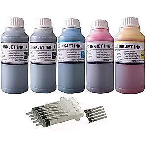 ND 5x250ml Refill Ink for HP 910 OfficeJet Pro 8035, 8028, 8025, 8022, 8020.