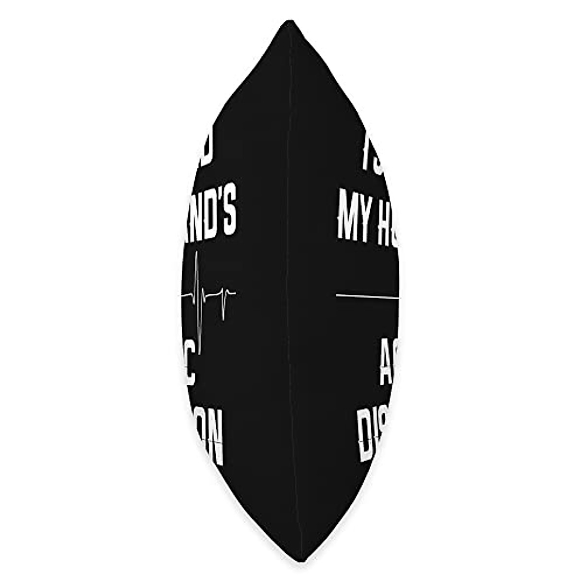 Heart Surgery Gifts And Shirts I Survived My Husband's Aortic Dissection Throw Pillow, 16x16, Multicolor