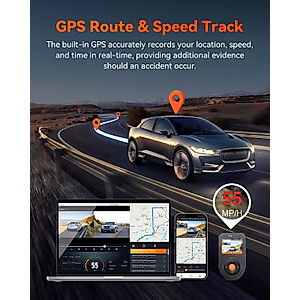 【Bundle: Vantrue S1 PRO Dual Dash Cam + Vantrue Hardwire Kit】 Vantrue S1 Pro 2.7K Front and Rear 5G Wi-Fi Dash Cam, 1944P Dual Hidden Dash Camera for Cars, STARVIS 2, Voice Control