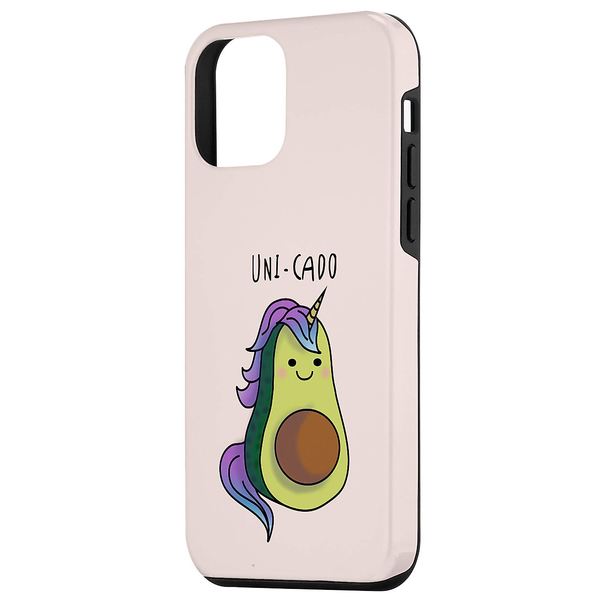 iPhone 12 mini Uni Cado - Unicorn Avocado Vegan Birthday Christmas gift Case