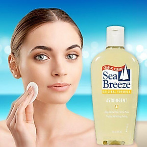 SEA Breeze Astringent Original (Pack of 4)