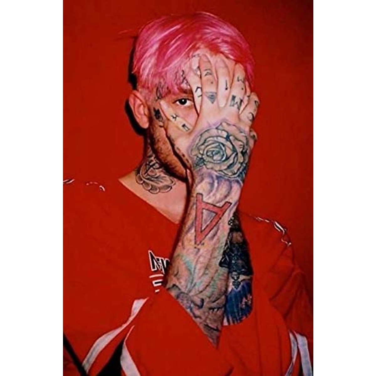 elixir design Lil Peep Rapper Concert Tour Wall Art 12X18 inches Poster Rolled