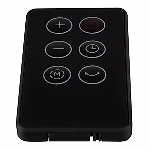 Better Homes & Gardens 40" 3 Speed Tower Fan Internal Oscillation Timer Remote Control (Black) BHS2803696710BR (Renewed)