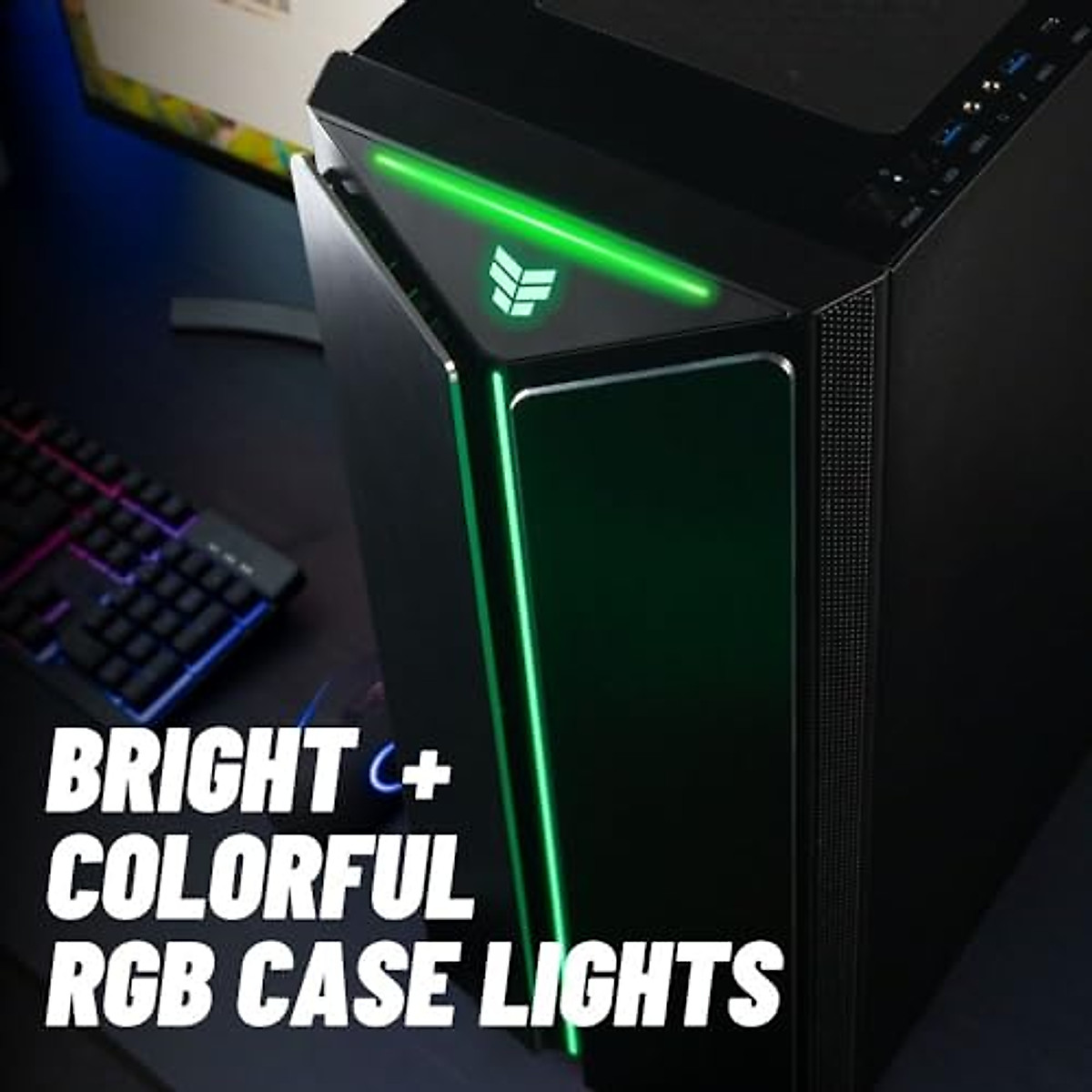 Empowered PC Mantis V2 Gamer Desktop (NVIDIA GeForce RTX 3080 (~ 4070), Intel 8-Core i7-11700F Processor, 32GB RAM, 512GB NVMe SSD + 2TB HDD, WiFi+BT, Windows 11 Home) Tower Gaming RGB Computer