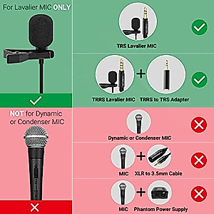 Cubilux USB C to TRS Microphone Adapter with Headphone Jack, Type C to 3.5mm MIC Audio Splitter Compatible with Samsung S21/S20 Note 20/10 Tab S7/S6, MacBook New USB C iPad 10/iPad Pro/Air 5 4/Mini 6