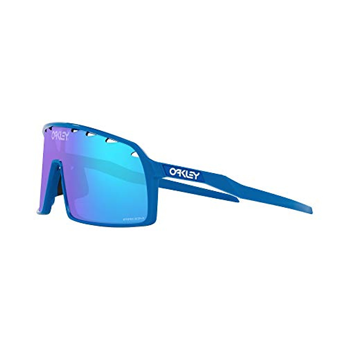Oakley Men's OO9406 Sutro Rectangular Sunglasses, Sapphire/Prizm Sapphire, 37 mm
