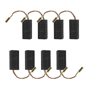 Micro Traders 4 Pairs of Angle Grinder Carbon Brushes 5x8x17mm 1607014116 Compatible with Bosch PWS7-115 GWS9-125 S4B GWS500 GWS650 PWS500 PWS550 Power Tool Replacement Accessories