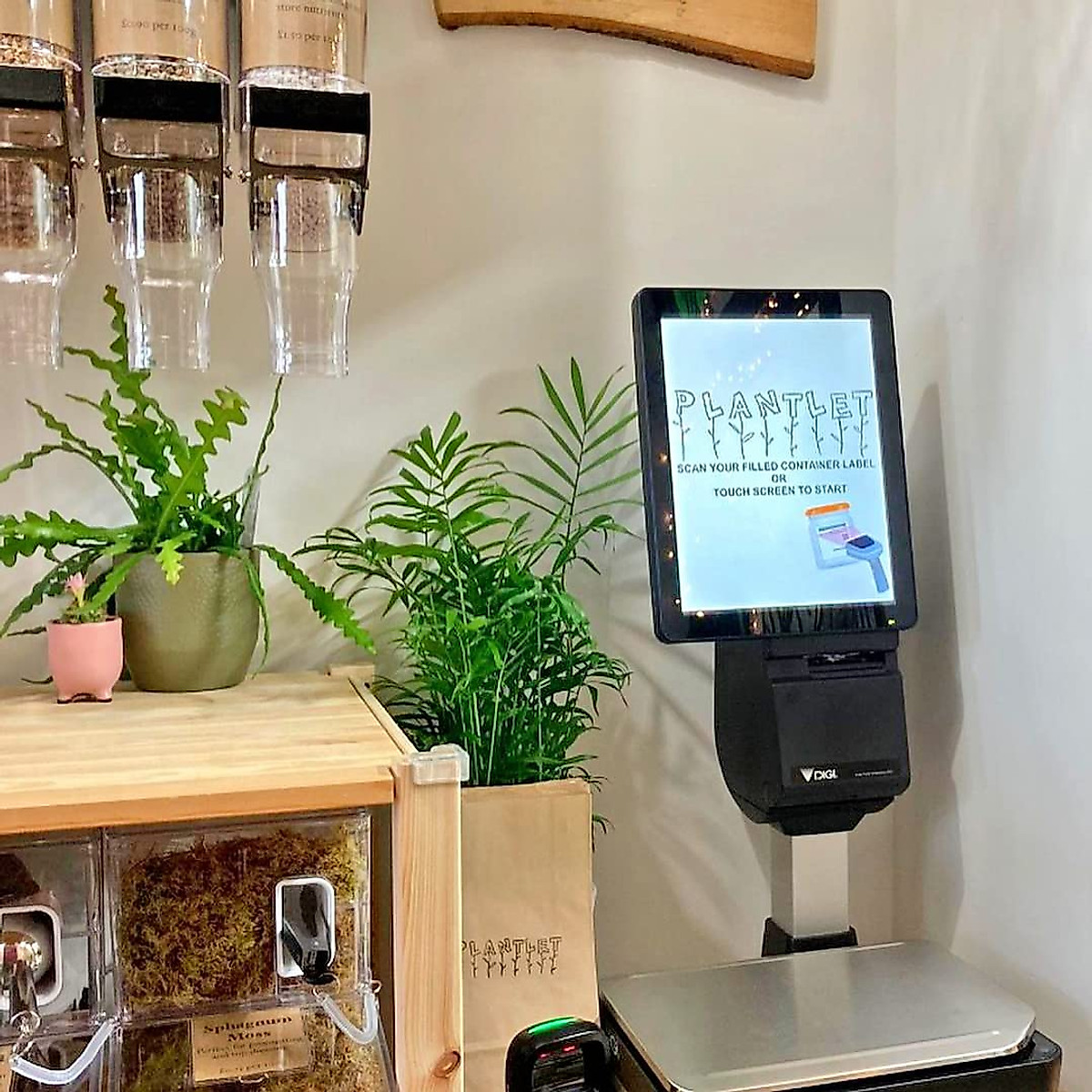 Anylabel 2-1/4 inch Thermal Printed Linerless Label for Digi Zebra Bizerba Electronic Scale Printer (18 Rolls, 215 feet/Roll)