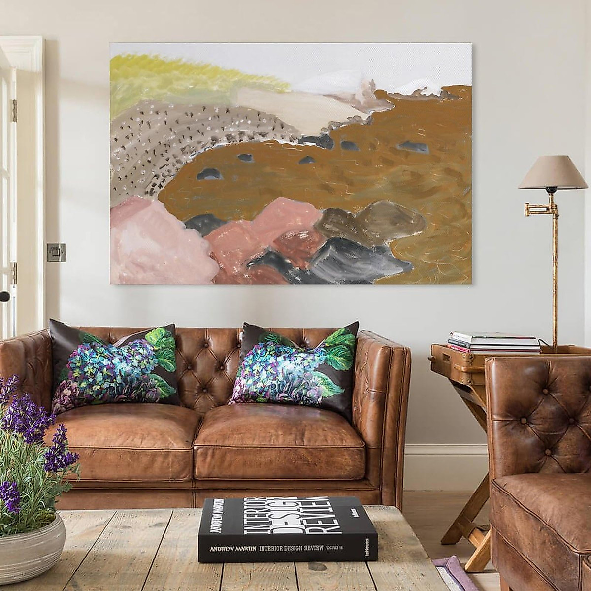 BAIKAI Milton Avery Milton Avery Brown Sea1 Art Poster Hanging Picture Canvas Wall Art Prints Poster Gifts Photo Picture Painting Posters Room Decor Home Decorative 08x12inch(20x30cm)