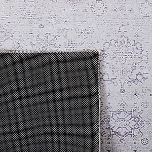 SAFAVIEH Tucson Collection Area Rug - 8' x 10', Beige & Beige, Persian Design, Non-Shedding Machine Washable & Slip Resistant Ideal for High Traffic Areas in Living Room, Bedroom (TSN199B)