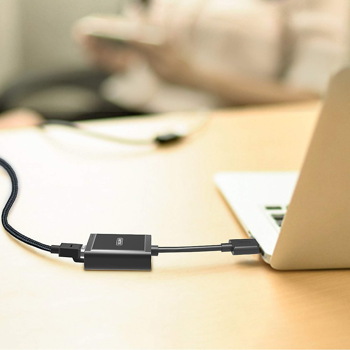 Unitek Y-2516 USB 2.0 Extension UTP Cable 4X USB Black