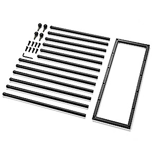 Free Standing Shoe Racks, Modern Black Metal Boot Organizer, Tall Boots Storage, Holds 6 Pair for Dorm Room, Closet, Entryway, Bedroom, Patio Outdoor, Hallway, Black Shoe Rack Organizer, Shoe Storage…