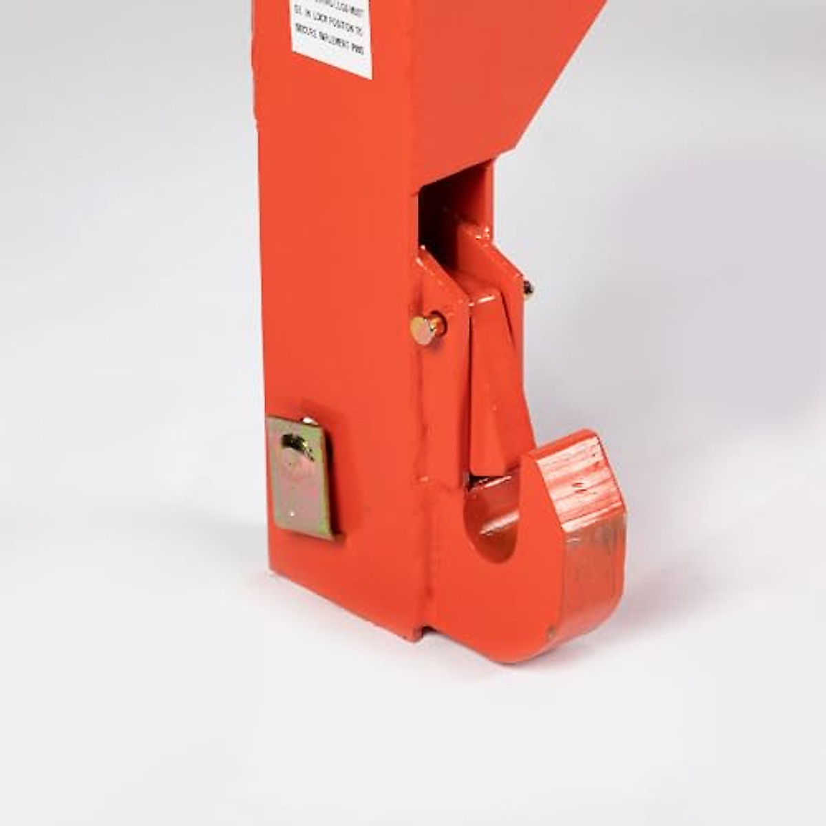 Titan Attachments 3 Point Quick Hitch Adaption to Category 2 Tractors, 4000 LB Lifting Capacity, 32.75" Between Lower Arms, 14.5" Top Link to Lower Link, Orange Finish