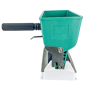 6 Inch Portable Glue Applicator Roller with Paint Bucket Handheld Manual Adhesive Glue Spreader with 2 Foam Wheels for Carpenter Woodworking, 10.5oz(320ml)