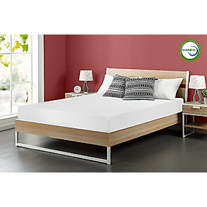 Dkeli Queen Mattress, 8 Inch Gel Memory Foam Mattress for Cool Sleep & Pressure Relief, Medium Firm Bed Mattresses, CertiPUR-US Certified, White