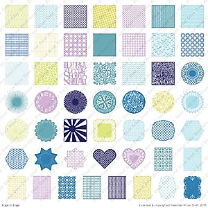 Cricut 2002147 Edge to Edge Cartridge for Artwork