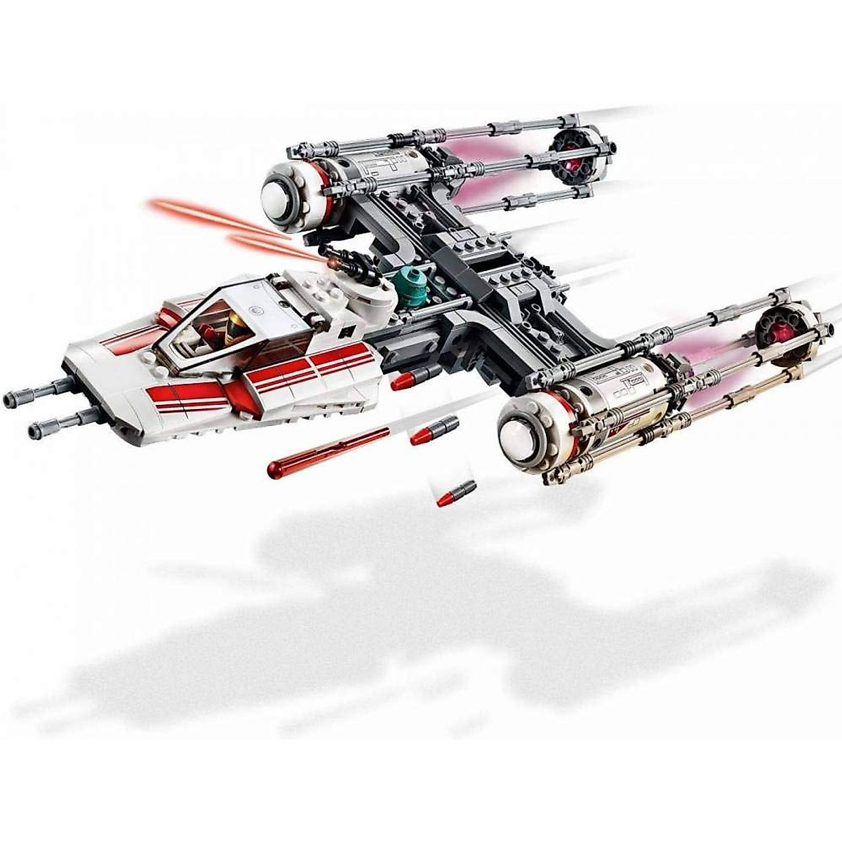 LEGO Star Wars: The Rise of Skywalker Resistance Y-Wing Starfighter 75249 New Advanced Collectible Starship Model Building Kit (578 Pieces)