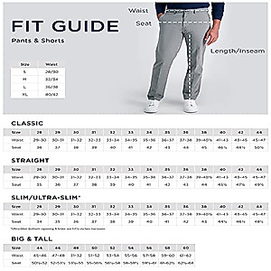 Haggar mens Premium Comfort Stretch Slim Fit Dress Pants, Grey, 34W x 29L US