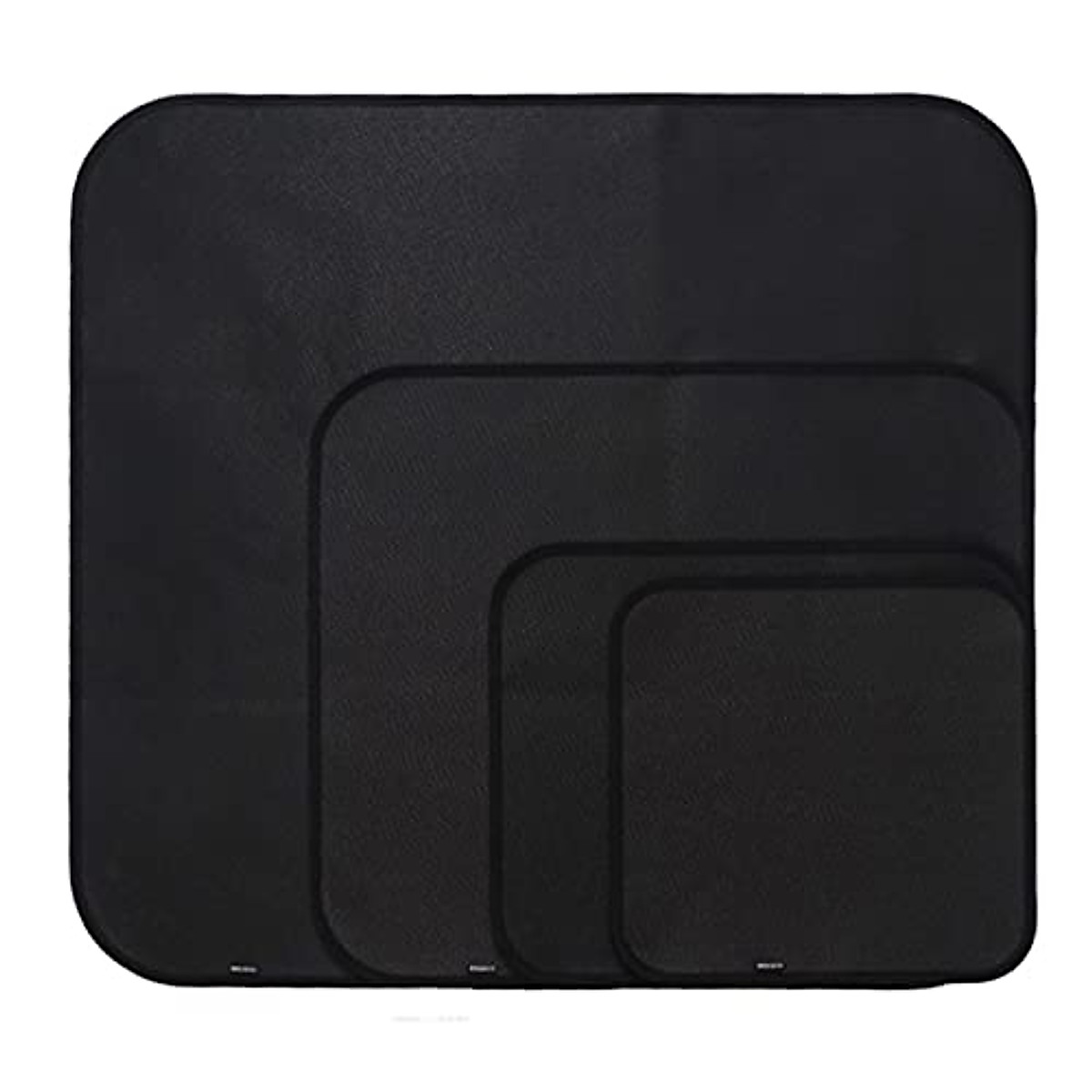 Joyeee Fireproof Fireplace Mat with Storage Bag, Large Grill Mat Hearth Rug BBQ Grill Mat Fire Pit Ground Protector Mat, Garden Outdoor Doormats Fire Mat, Portable and Foldable, 31.5"x 29.5" #20