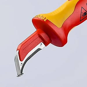 KNIPEX Dismantling Knife-1000V Insulated