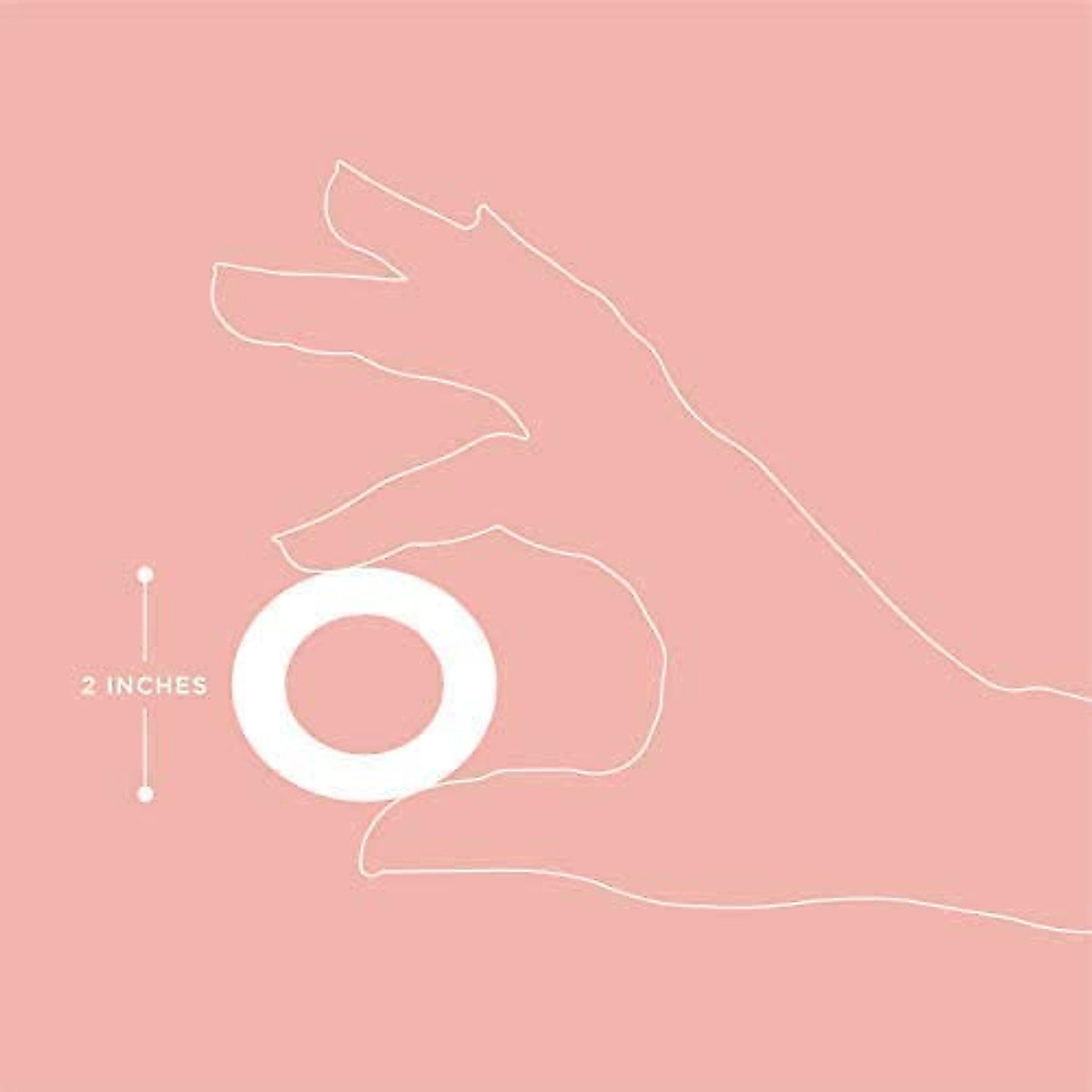 Gimme Beauty - Thick Fit Hair Bands - Blondie - Damage Free Hair Ties - Made with Seamless Microfiber Elastics - Thick + Curly Hair Accessories - No Snagging, Dents, or Breakage (6 Count)