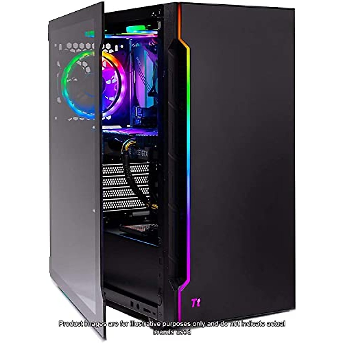 Skytech Gaming Shadow 3.0 Gaming PC Desktop – Intel Core i5 10400F 2.9 GHz, GTX 1660 Super, 500GB SSD, 16G DDR4 3200, 600W Gold PSU, AC Wi-Fi, Windows 10 Home 64-bit