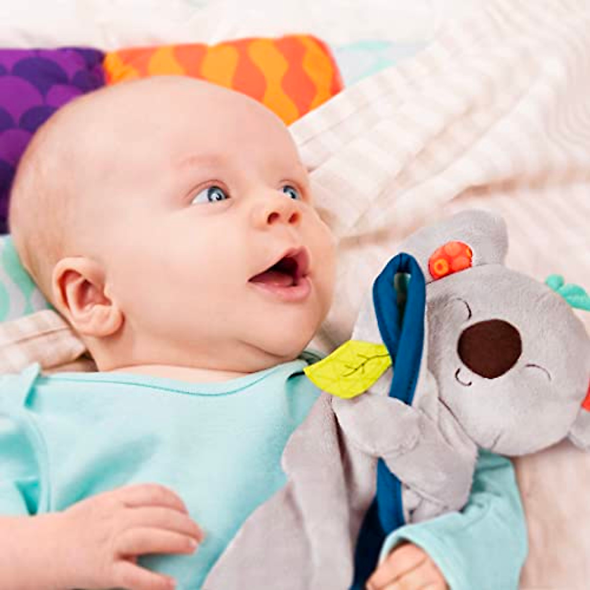 B. Baby – Koala Lovey – Plush Security Blanket – Stuffed Animal for Babies – Soft Baby Blankie – Newborn, 0 Snugglies - Fluffy Koko