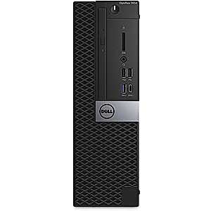 Dell OptiPlex 7070 Small Form Factor | Intel 9th Gen i7-9700 (8 Core, 3GHz) | 16GB DDR4 | 256GB Solid State Drive | Win 10 Pro (Renewed)