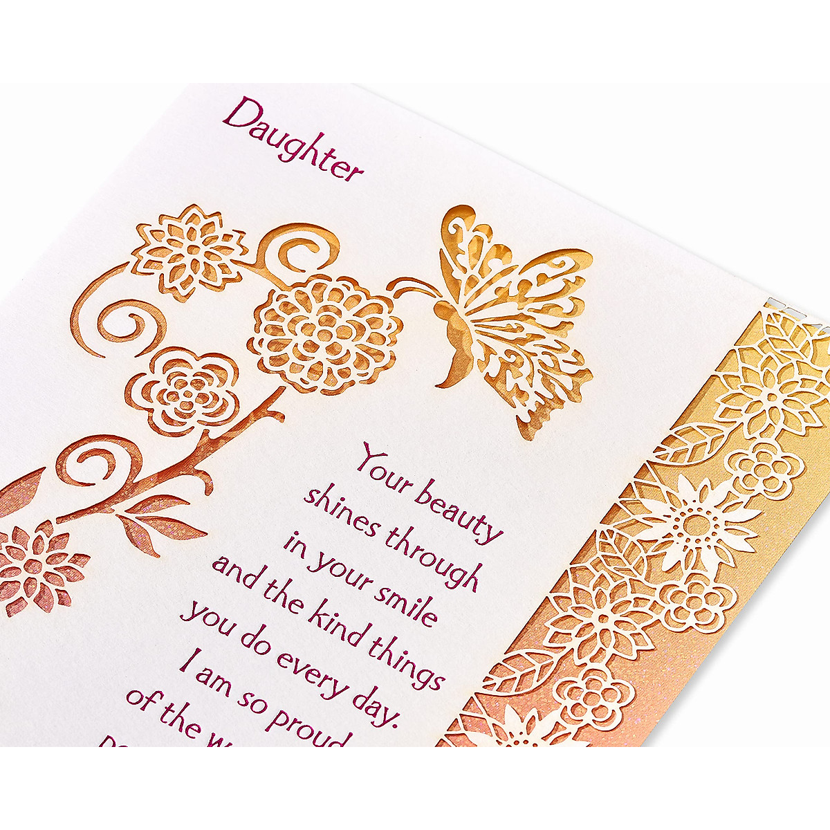 Papyrus Birthday Card for Daughter (Truly Wonderful Daughter)