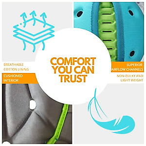 SafeheadBABY Award-Winning Infant Safety Helmet Baby Helmet for Crawling Walking Ultra-Lightweight Baby Head Protector Expandable and Breathable Toddler Head Protection Helmets - Dalmatian Blue