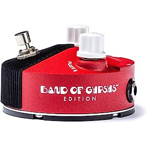 Briskdrop Dunlop FFM6 Band of Gypsys Fuzz Face Mini Bundle with 2 MXR Patch Cables & Dunlop Pick Pack, FFM6PatchBundle