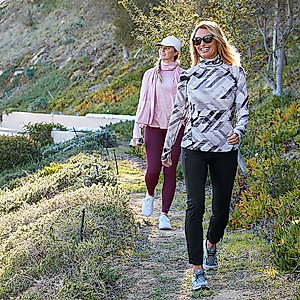 Coolibar UPF 50+ Women's Bhakti Sun Shawl - Sun Protective (One Size- Black)