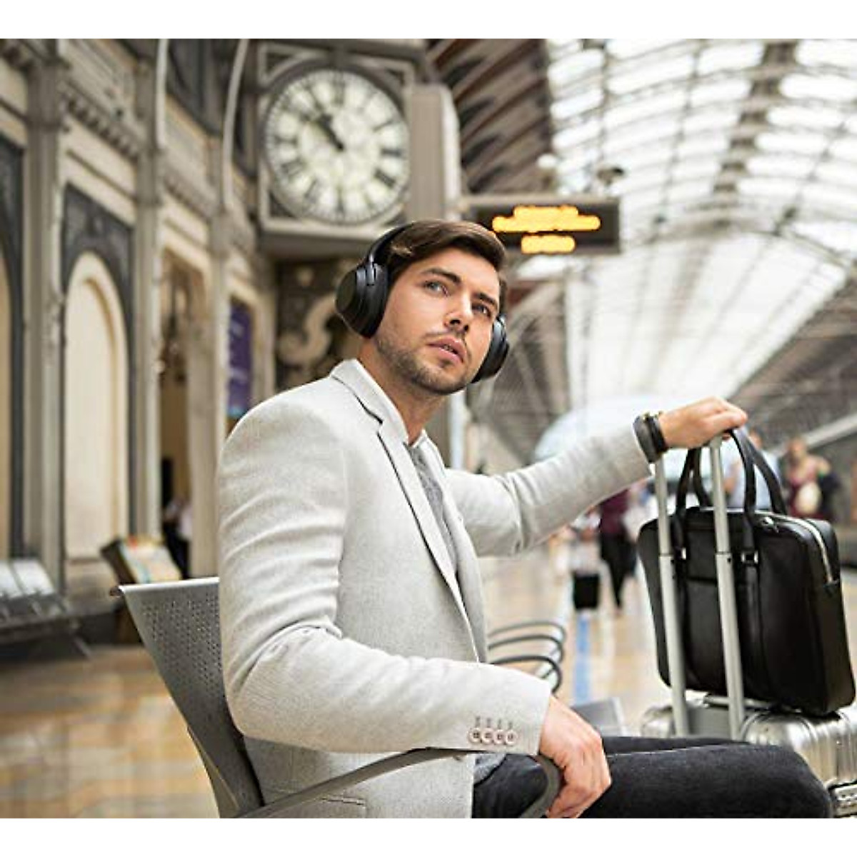 Sony Bluetooth Headphones WH-1000XM3SM Platinum Silver [High Resolution/Microphone/Bluetooth/Noise Cancellation] (Japan Import)