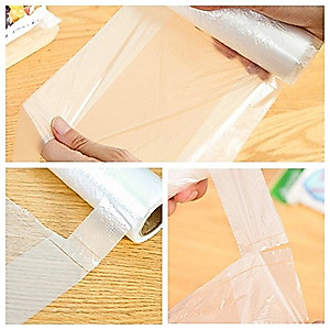 ZHOUWHJJ 1.6 Liter Small Trash Bag for Small Tiny Trash Bin Can Countertop Plastic Desk Car Mini Trash Can Trash Bin, 2 Rolls(200 Counts)