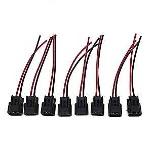 Pack of 8 Ignition Coil Module Connector Pigtail Harness Plug Fits Modular 6.8L V10 Triton Motor Replace WPT986