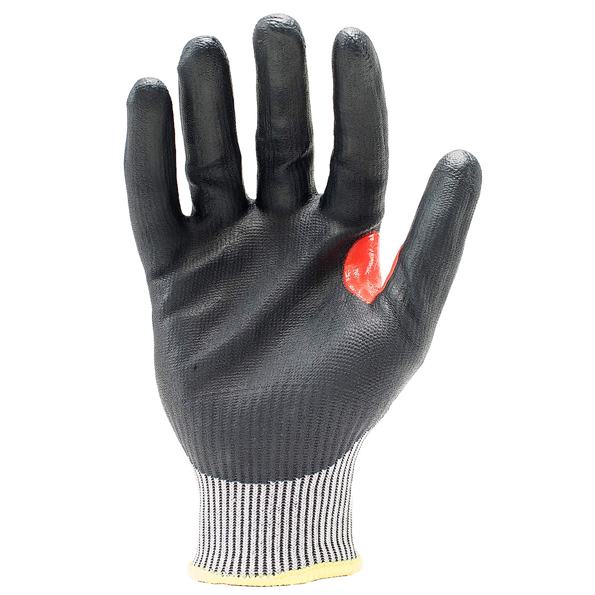 Ironclad mens Work Glove COMMAND ILT A6 FOAM NITRILE, Grey/Black/Red, Large US