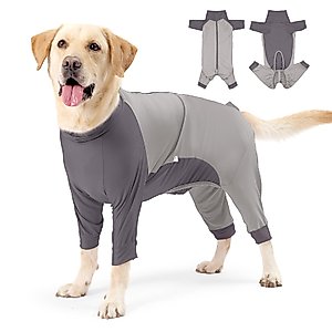 Dog Recovery Suit for Dogs After Surgery, Dog Onesie for Surgery Female Male, Breathable Dog Surgery Suit Female Spay Dog Pajamas Body Suits Prevent Shedding Suit Dog Cone Alternative Anti Licking
