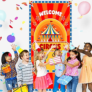 Dill-Dall Carnival Circus Theme Door Banner, Carnival Door Banner, Carnival Birthday Party Decorations, Carnival Photo Booth