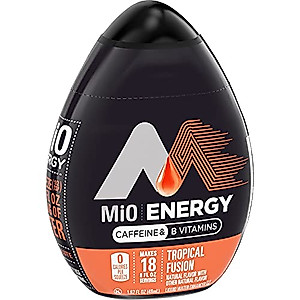 Mio Energy Liquid Water Enhancer, Tropical Fusion, 1.62 OZ, 8-Pack