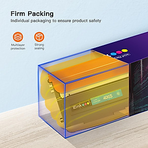 E-Z Ink (TM) Compatible Toner Cartridge Replacement for Samsung 406 406S CLT-K406S CLT-C406S CLT-M406S CLT-Y406S to use with Xpress C460W C410W (1 Black, 1 Cyan, 1 Magenta, 1 Yellow, 4 Pack)