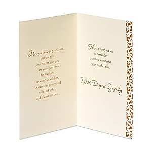 American Greetings Sympathy Card for Loss of Mother (In Memory of Your Mother)