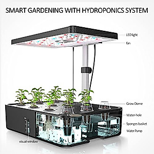 iDOO 12Pods Indoor Garden & 60pcs Baskets