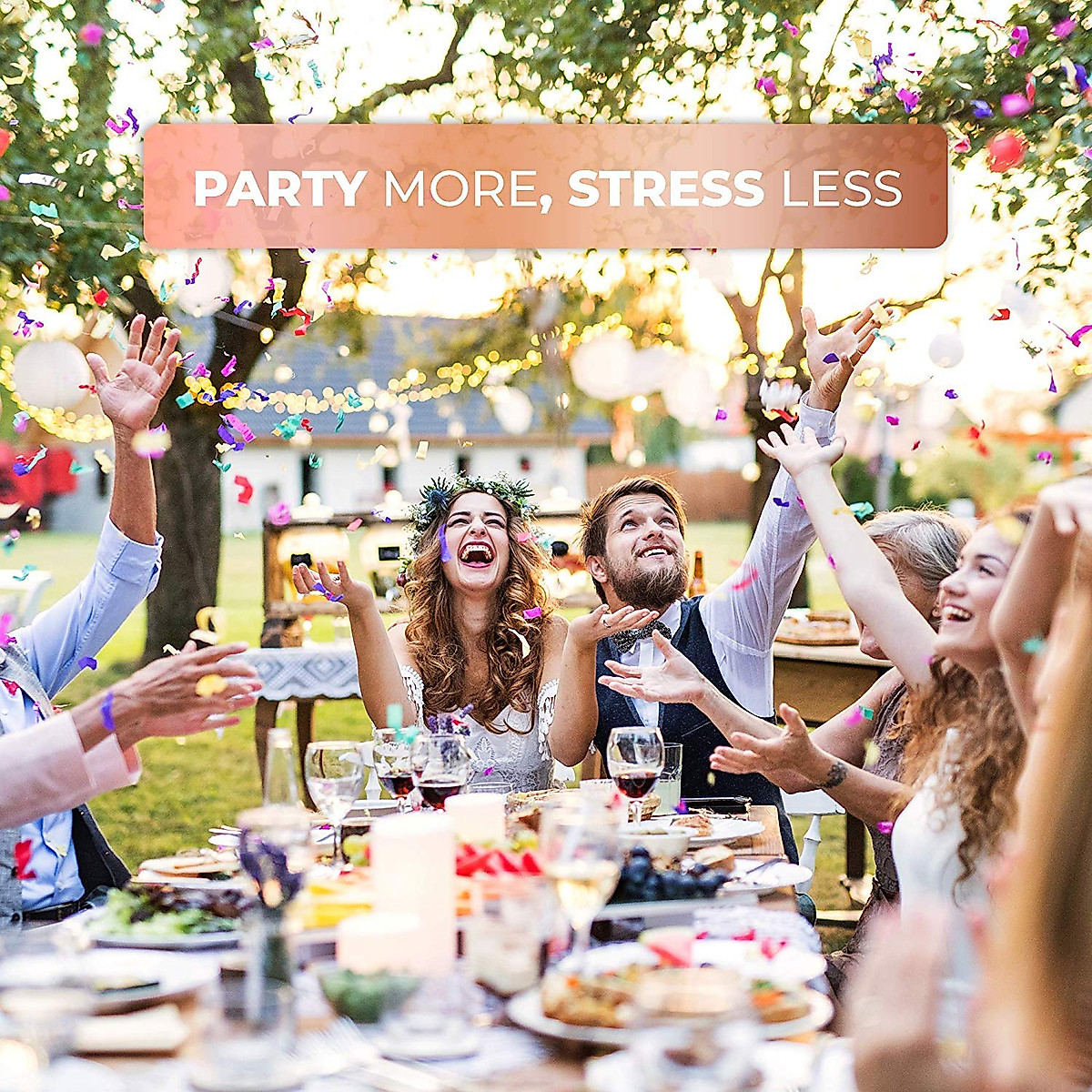 Rose Gold Plastic Silverware Set (160 Bulk Pack) Disposable Cutlery Utensils, 80 Forks, 40 Knives, 40 Spoons, Heavy Duty Rose Gold Flatware For Holidays, Parties, Dinners, Weddings, and Occasions