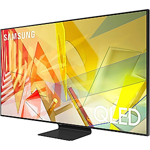 SAMSUNG 75-inch Class QLED Q90T Series - 4K UHD Direct Full Array 16X Quantum HDR 16X Smart TV with Alexa Built-in (QN75Q90TAFXZA, 2020 Model)