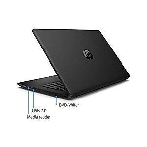 HP (17-BY1053DX 17.3 Laptop - Core i5-8265U - 8GB Memory - 256GB Solid State Drive - Windows 10 Home in S Mode - Jet Black/Maglia Pattern