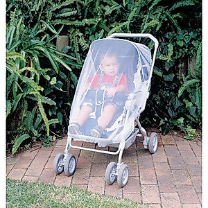 Dreambaby Insect Bug Netting for Strollers, Play Yards, Carriers, and Travel Systems (Stroller, 2 Pack)
