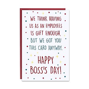 Hincoo Boss Lady Gifts For Women, Best Boss Gifts For Women, Bosses Day Card, Bosses Day Gifts For Women, Bosses Day Gifts For Men, Boss Day Gifts For Women(card 10)
