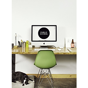 2xHome RayWire(Green) Dining Chair