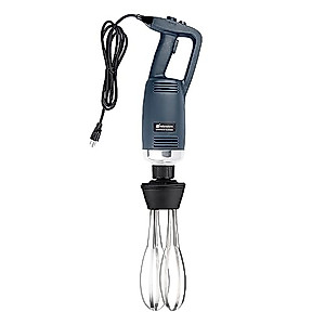 Restaurantware Hi Tek Stainless Steel Whisk - Fits Variable Speed Immersion Blender - 10" - 1 count box,Silver